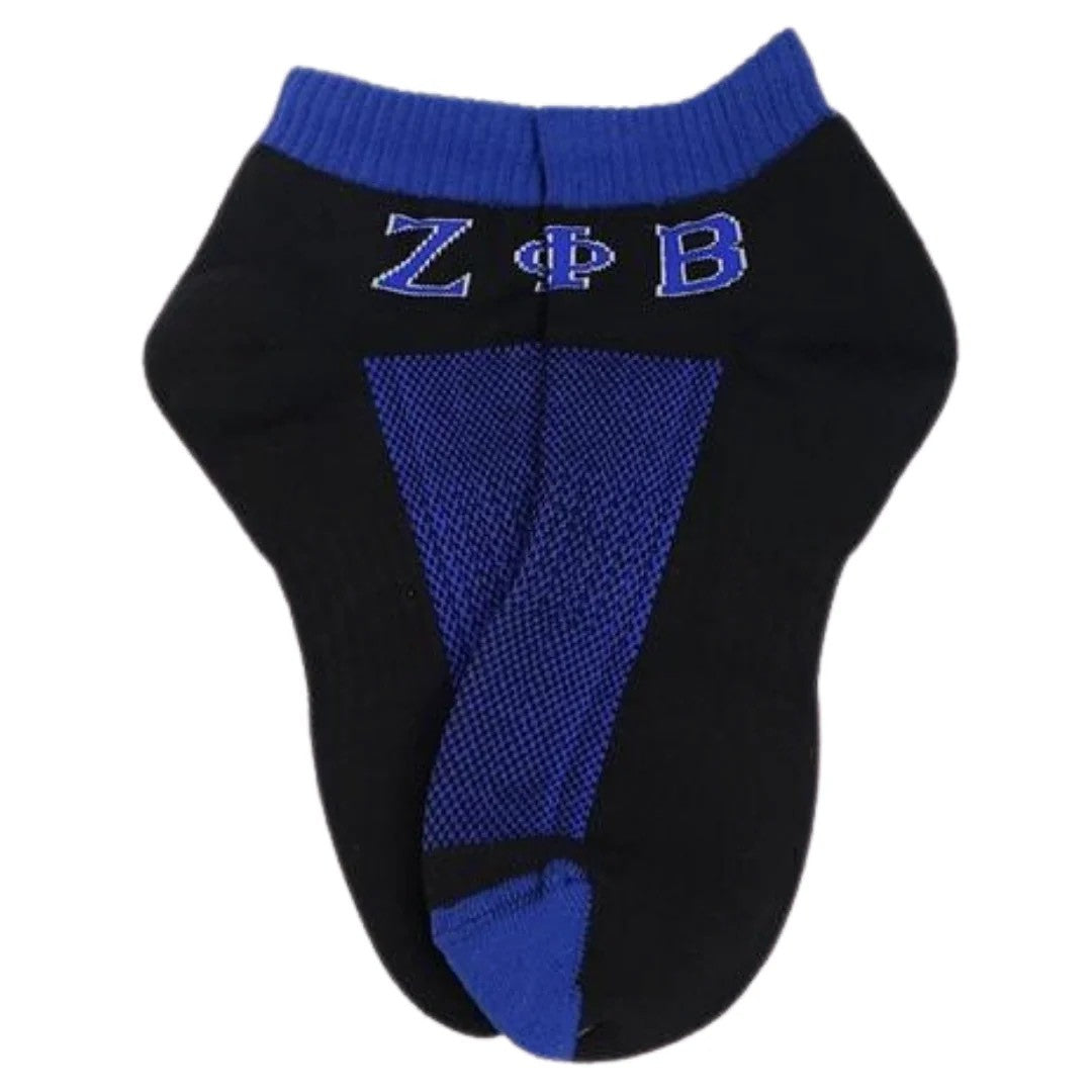 Zeta Phi Beta Ankle Athletic Socks – Amour By Design